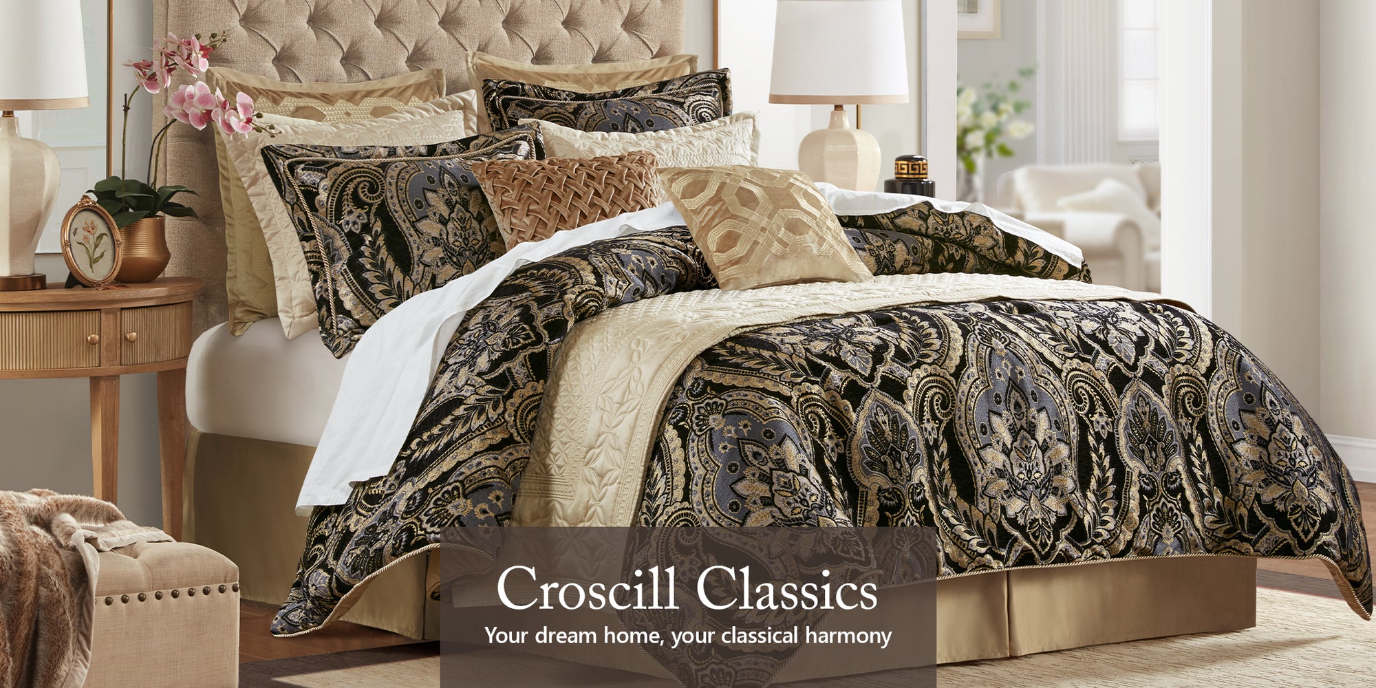 Croscill Official Store - Modern Luxury Bedding & Bath Home Furnishing ...
