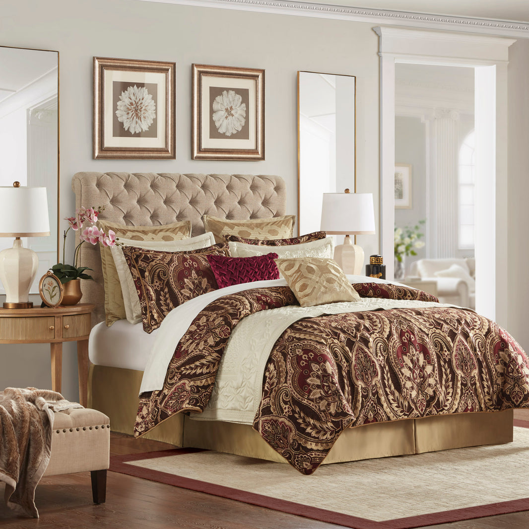 Croscill Beddings - Decorative Pillows & Comforter Sets in Full / Queen ...