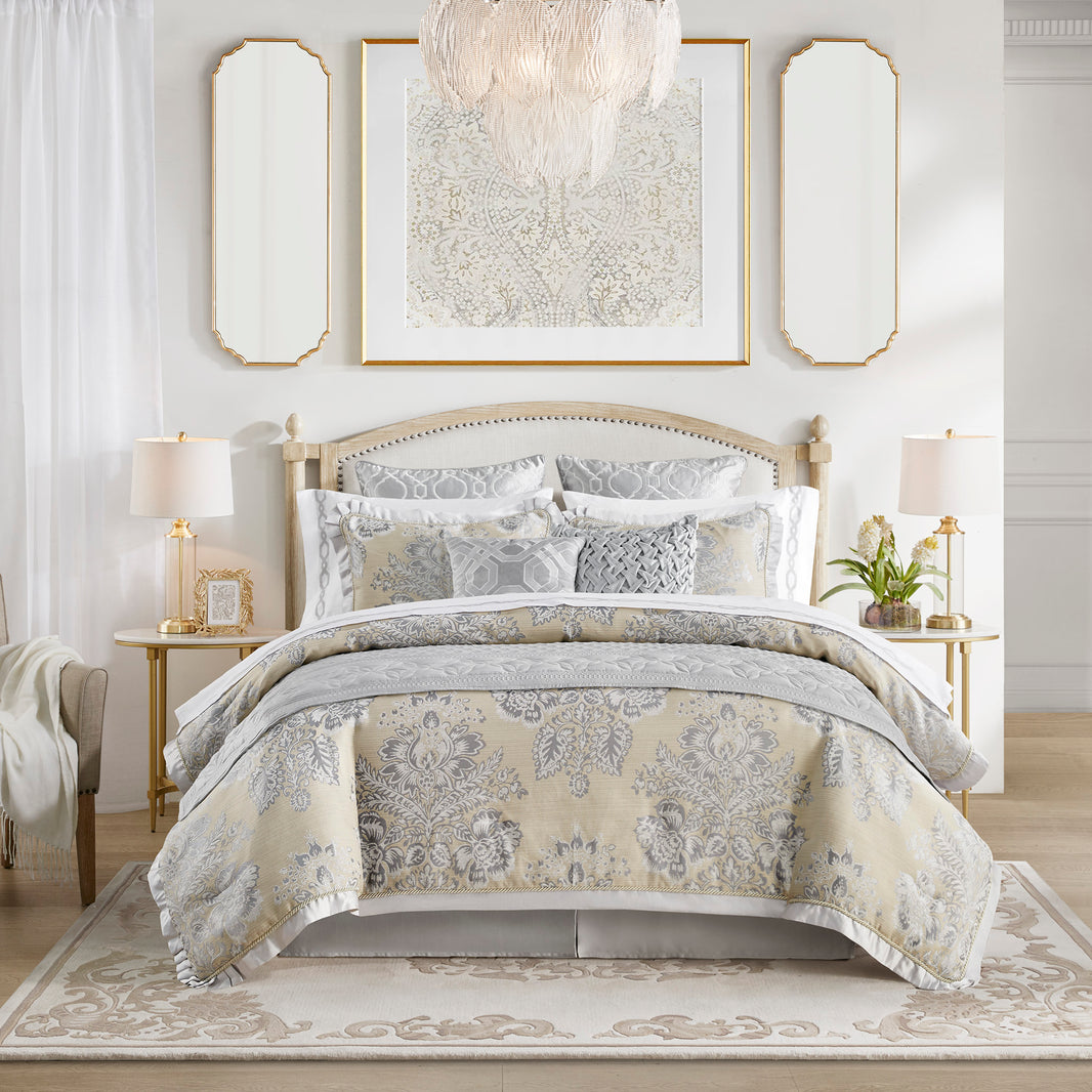 Croscill Beddings - Decorative Pillows & Comforter Sets in Full / Queen ...